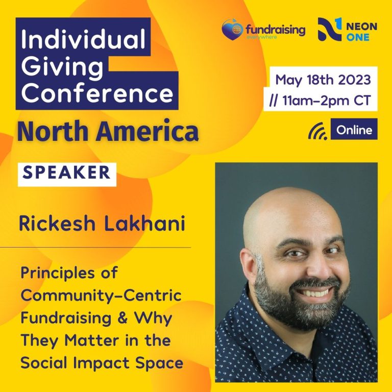 Speaker Profile | Rickesh Lakhani | Fundraising Everywhere