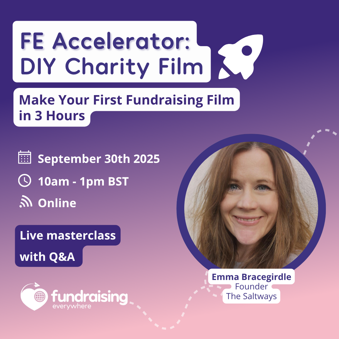 FE Accelerator: DIY Charity Film | Virtual Event