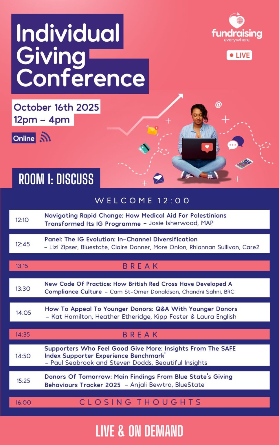 Individual Giving Conference 2025 - Fundraising Everywhere