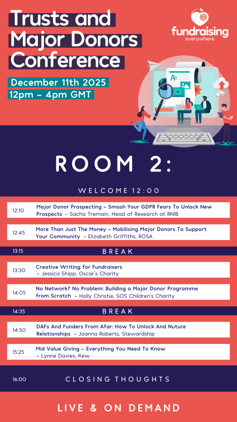 Trusts and Major Donors Conference 2025 - Fundraising Everywhere