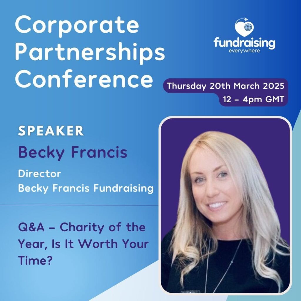 Speaker Profile | Becky Francis | Fundraising Everywhere